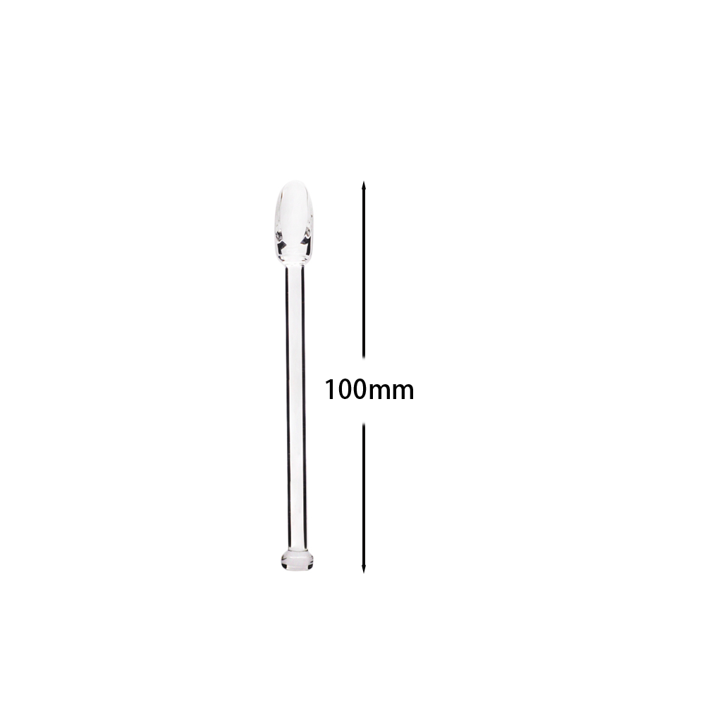 Small Large glass spoon Dry Herb Scoop Dab Tool