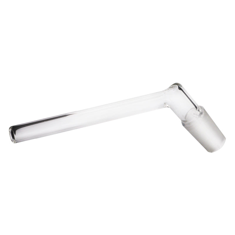 14mm 18mm male Angled L Shaped glass mouthpiece Adapter