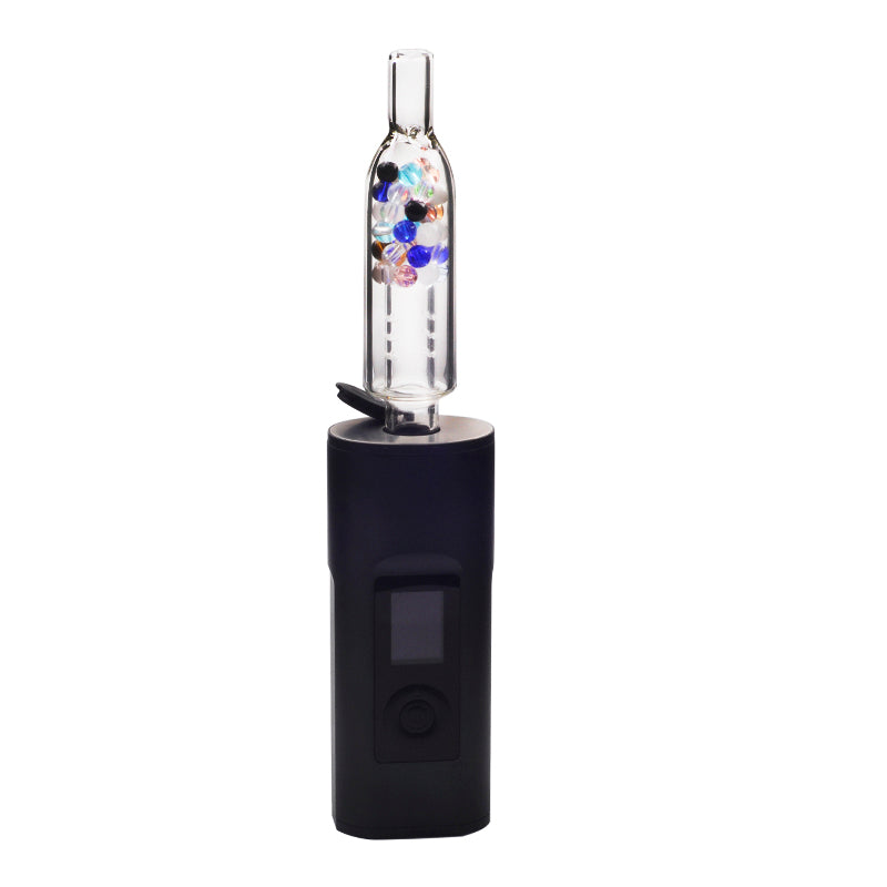 Rocket XL Beaded Glass Stem with Curved Mouthpiece for Arizer solo 3 S