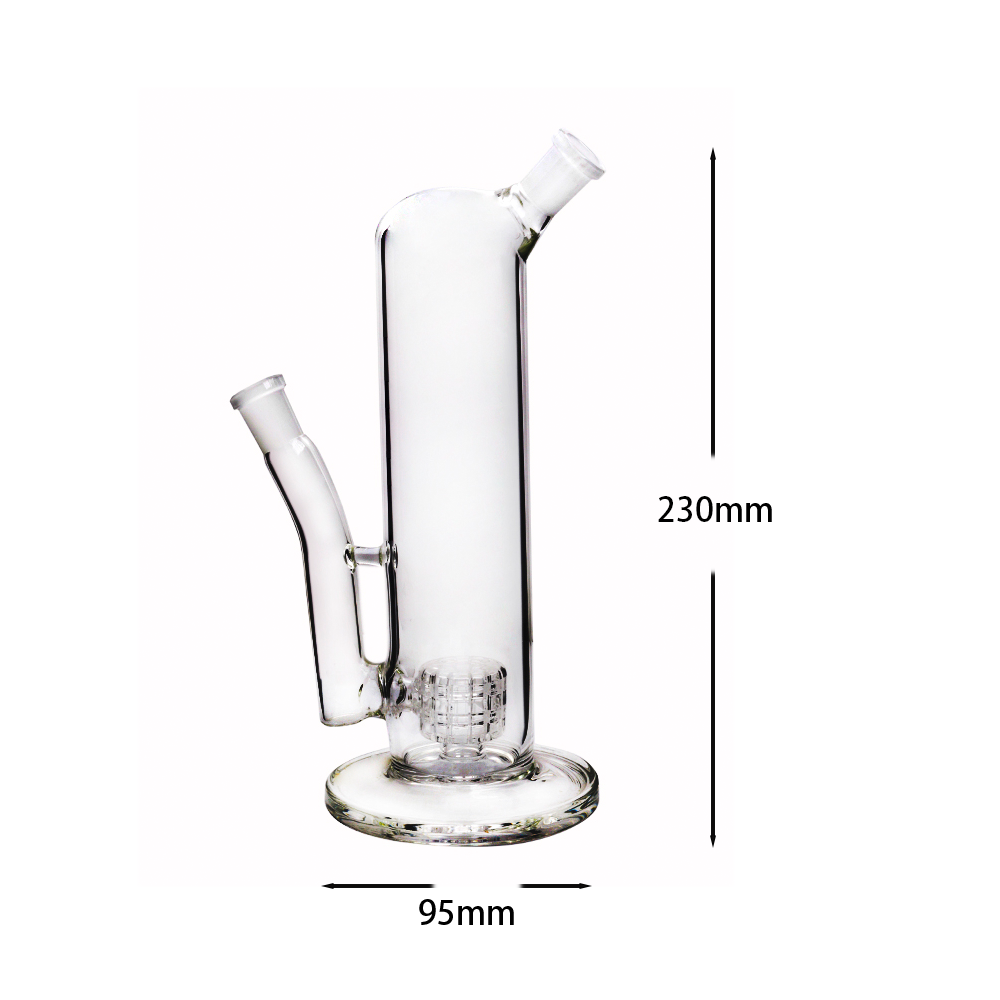 14mm 9 inch 6 in 1 Matrix Percolator Perc Glass Water PIPE Bong Rig Ki