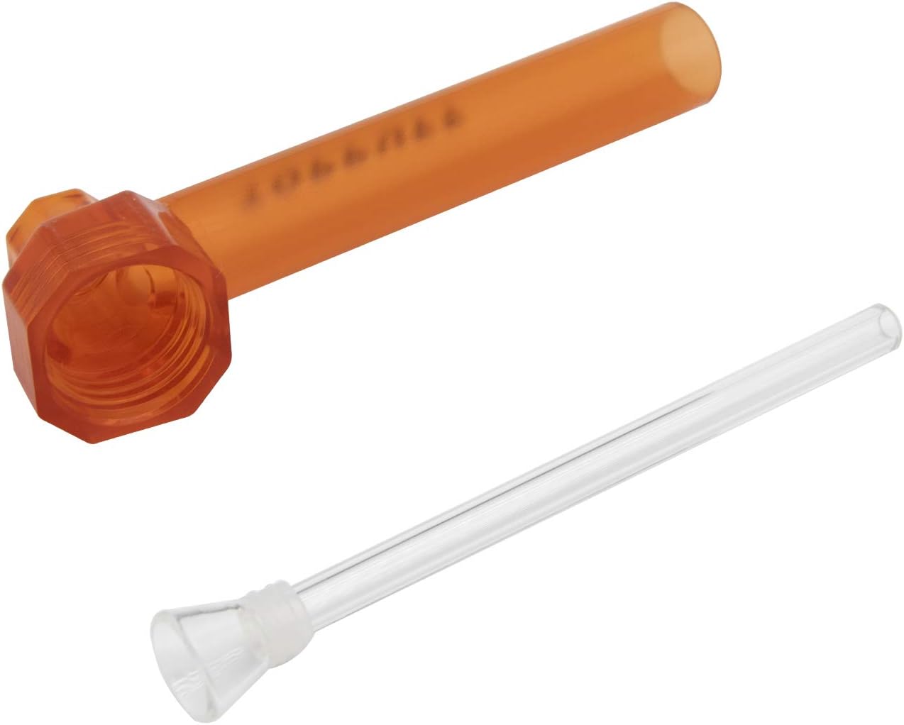 2PCS/Pack TopPuff Plastic Tobacco Smoking Pipe with glass bowl Water S