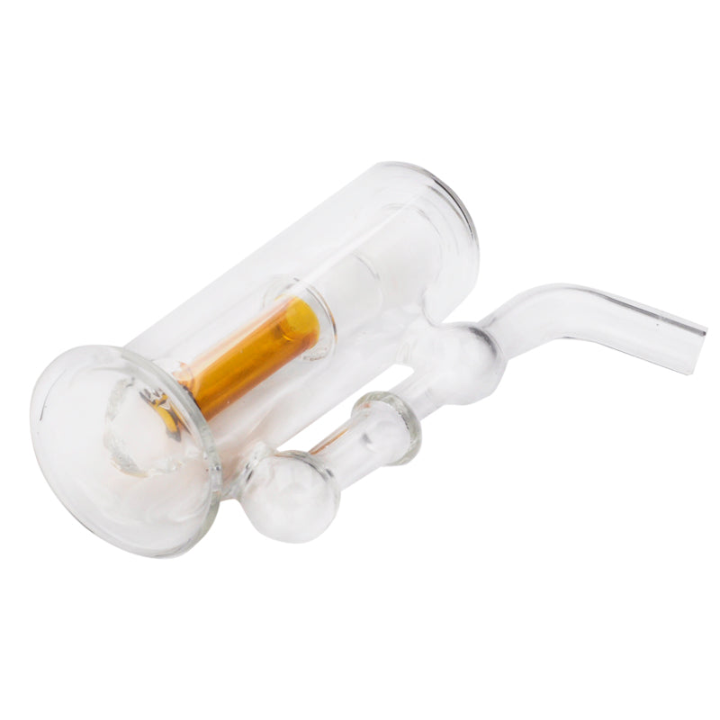 Mini 10mm Bubbler glass water pipe bong with glass bowl whip