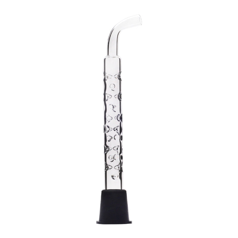 Straight Curved 3D Cooling Dimpled Glass Stem for Venty Storz bickel