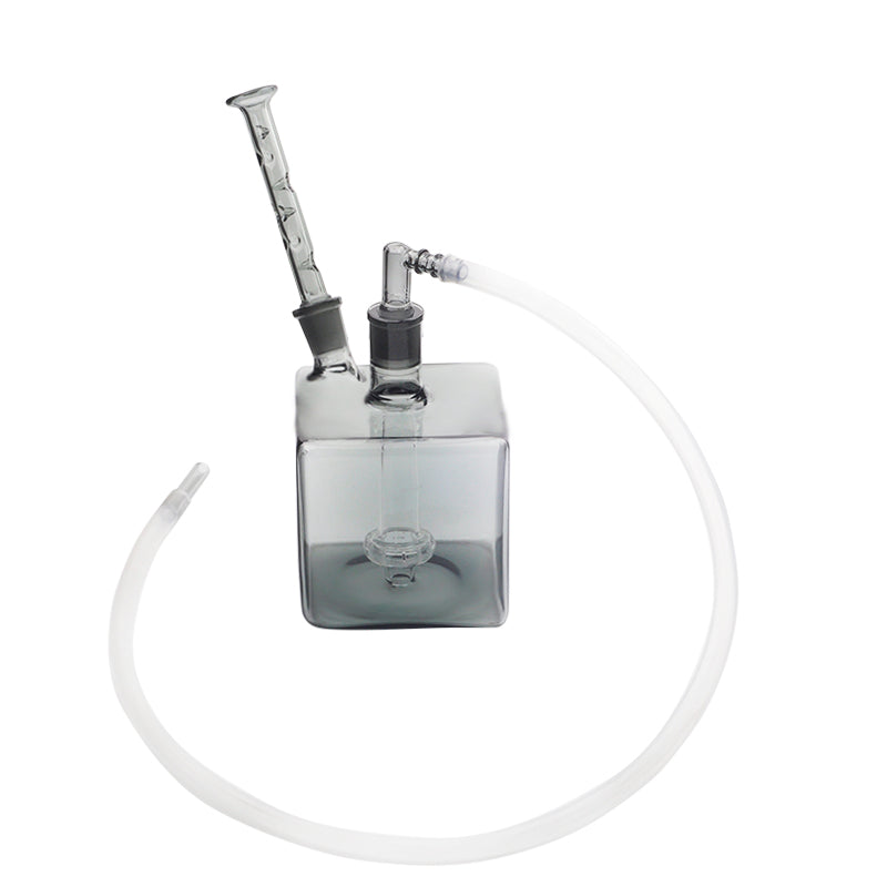 Black Mega Cube Square Water Pipe Bong normal Mk2 Kit