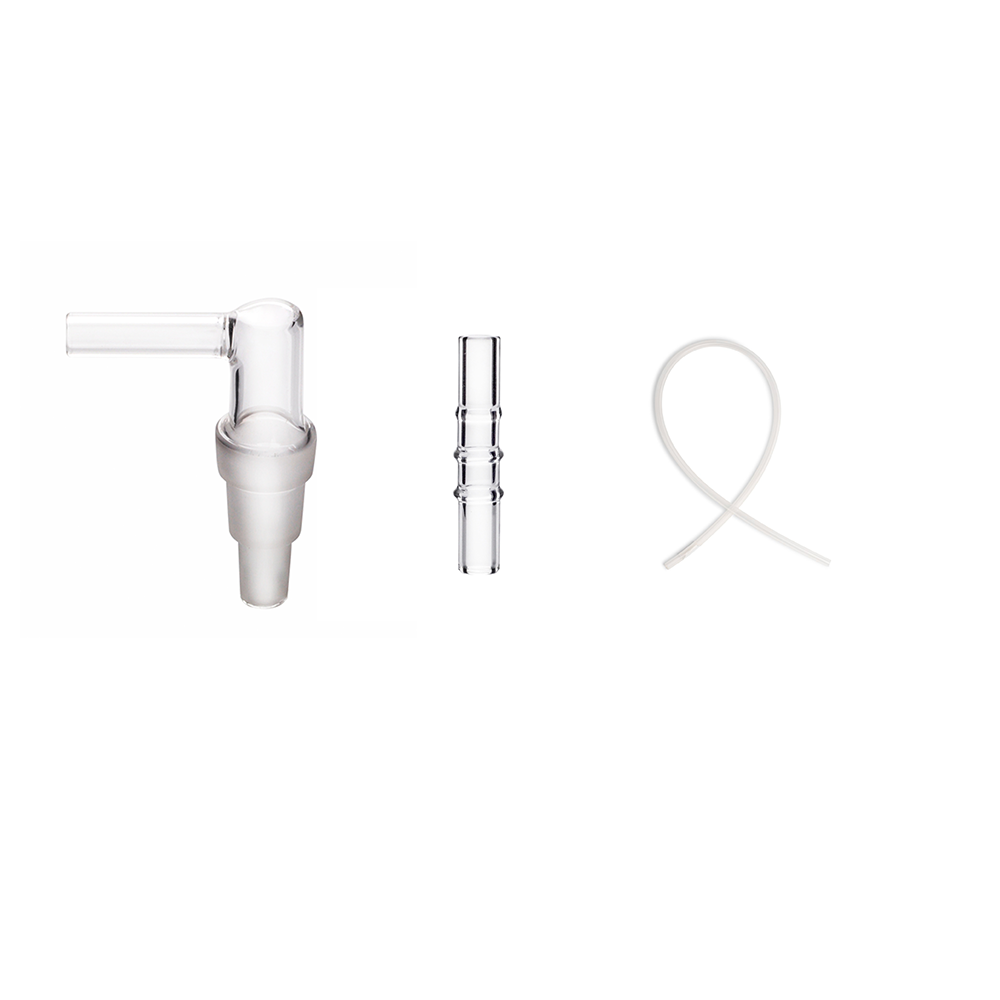 10 14 18mm Male 5ft Whip Hose Tube Adapter Mouthpiece Accessory Kit fo
