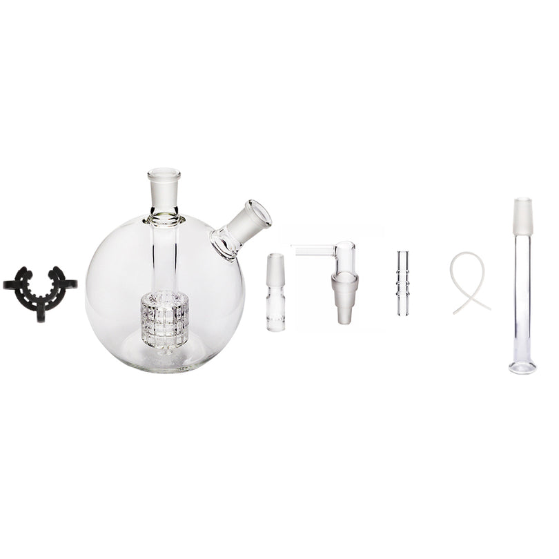 Mega Globe Water Pipe Glass Bong Adapter Kit for Arizer Solo 3 SE 2 Ai