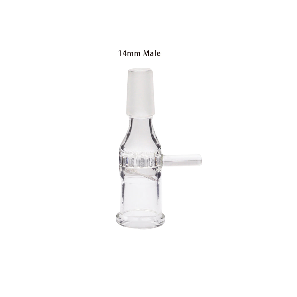 14mm 18mm Male Female Glass Injector Bowl with Glass Screen Handle