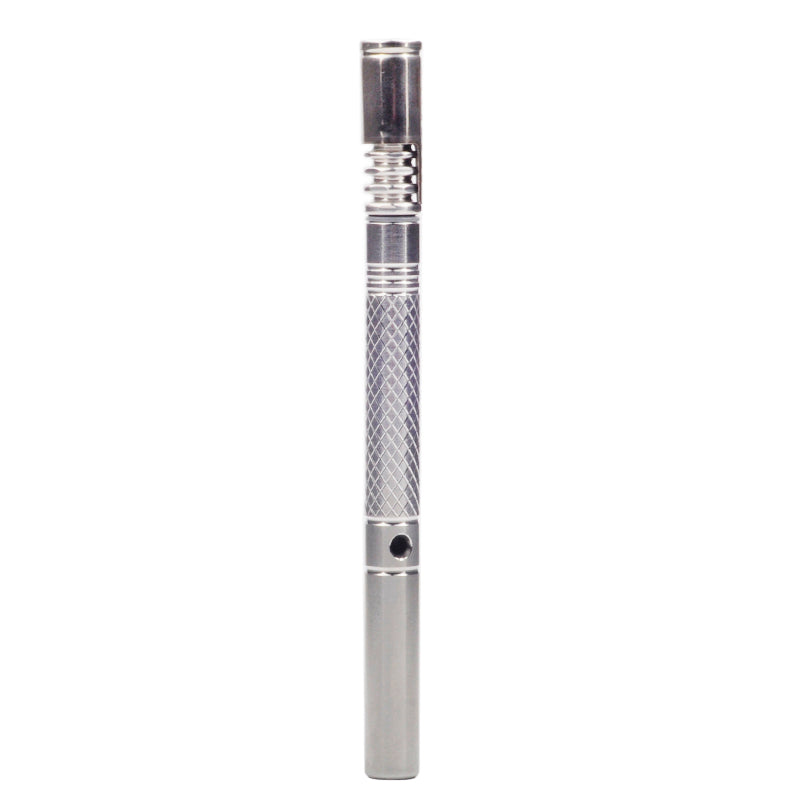 Dynavap Kit Stainless Steel Stem with Captive Cap TIP Knurled Hitter A