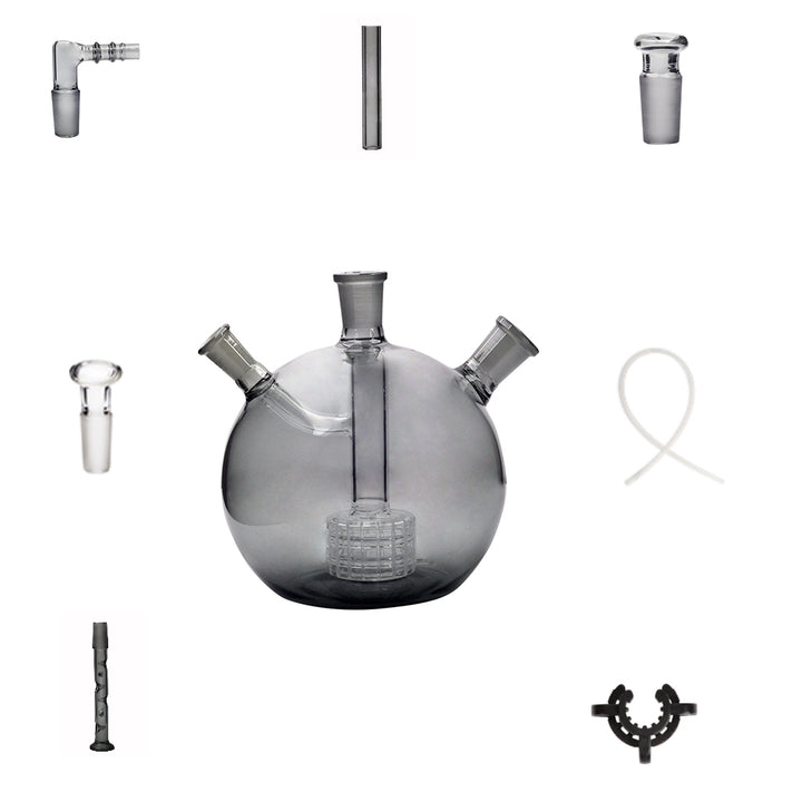 8 in 1 Matrix Perc Mega Globe MK2 V2 Glass Water Pipe Bong Whip tube ...