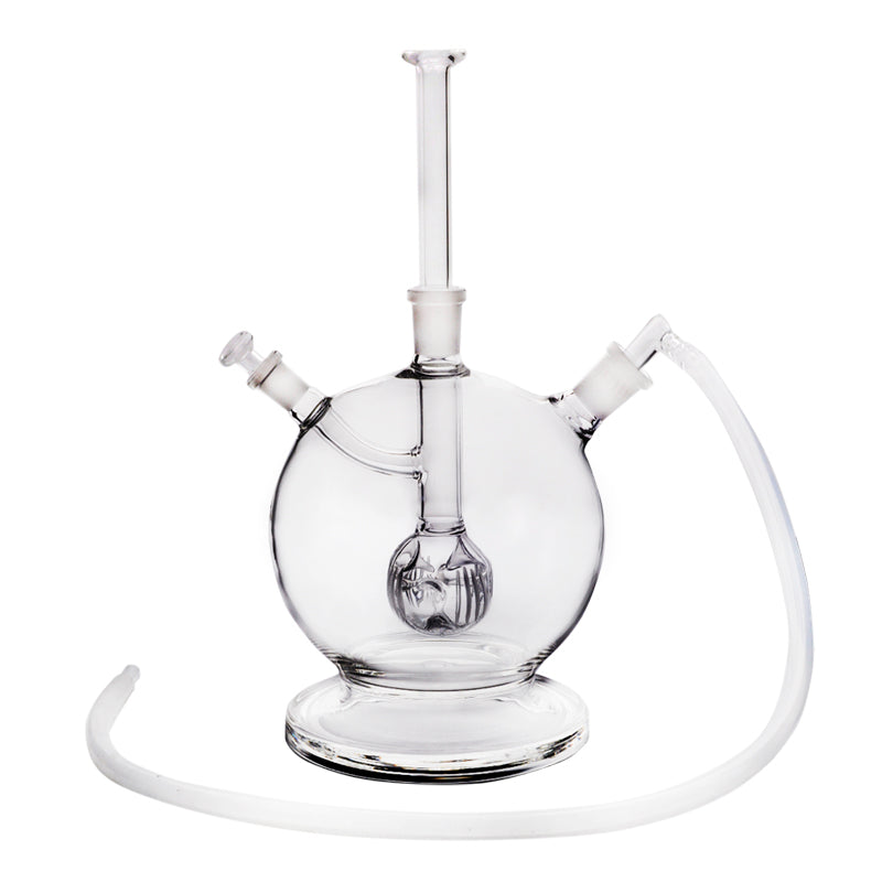 14mm 18mm 8 in 1 Mega Globe MK2 Glass Flat Earth Edition Water Bong Pi