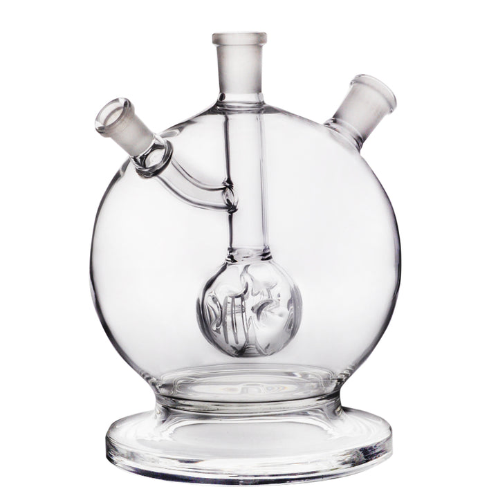 14mm 18mm 8 in 1 Mega Globe MK2 Glass Flat Earth Edition Water Bong Pi